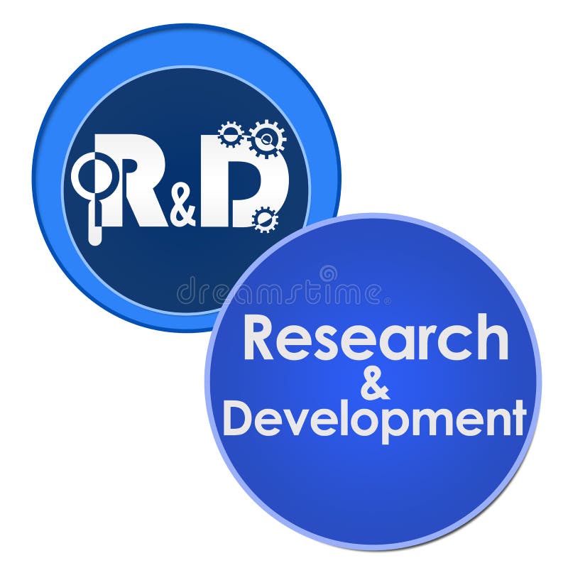 R and D - Research and Development Logo Stock Illustration ...