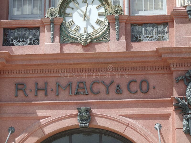 R.H. Macy & Co editorial photography. Image of macy - 105209257