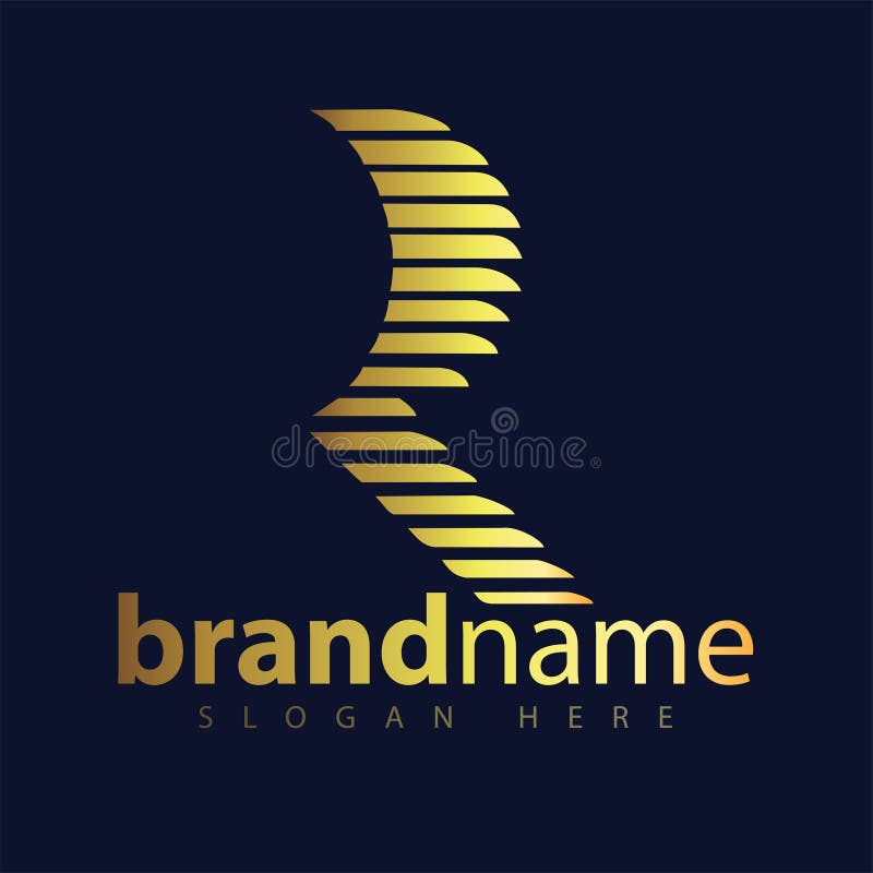 Letter R Speed Logo Design Template Premium Vector Stock Vector ...