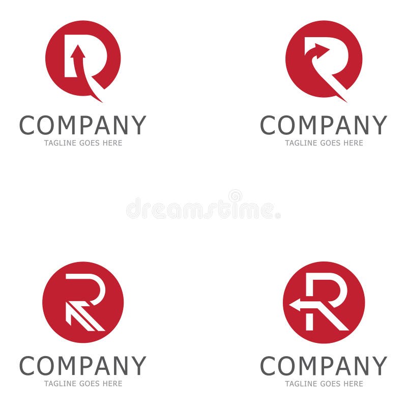 R Letter Arrow Logo Stock Illustrations – 1,718 R Letter Arrow Logo ...