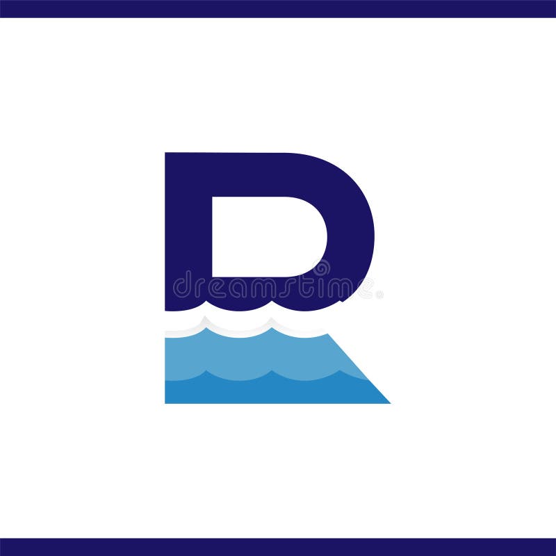 Letter R Beach Logo Stock Illustrations – 140 Letter R Beach Logo Stock ...