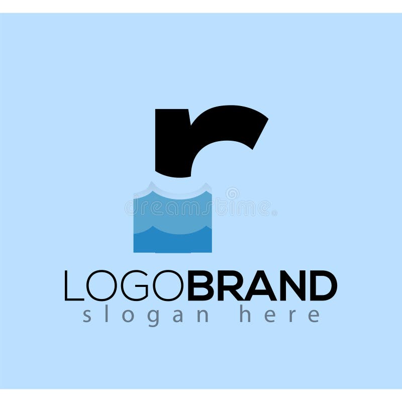 Letter R Beach Logo Stock Illustrations – 140 Letter R Beach Logo Stock ...