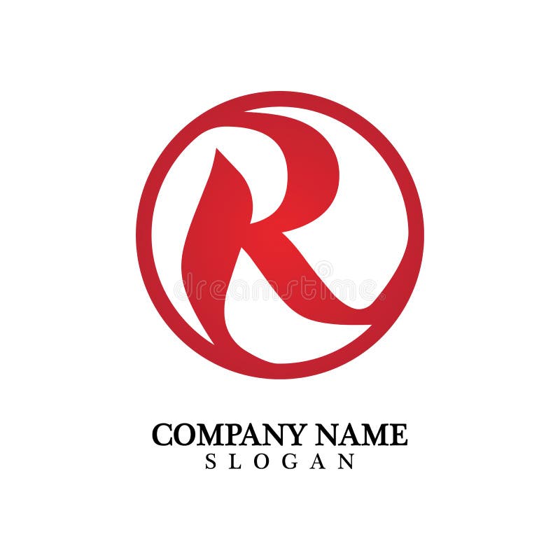 R Letter Logo Business Template Vector Icon Stock Vector - Illustration ...
