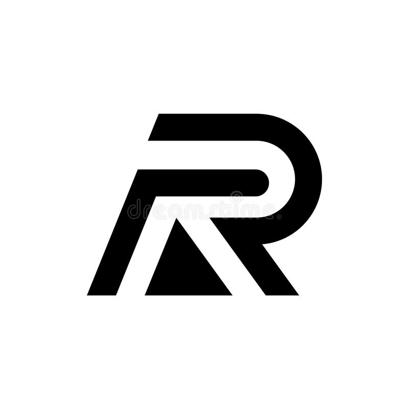 R Letter Logo Icon Mosaic Pattern Design Template Element. RR Logo ...