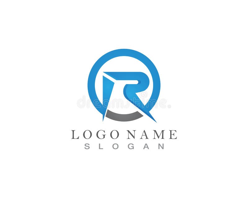 R Letters Logos Icons stock vector. Illustration of advertising - 136051894