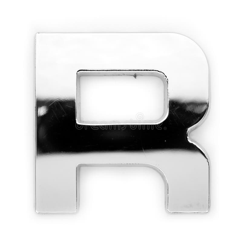Metal Letter & Water Drops - Letter H Stock Image - Image of shape ...