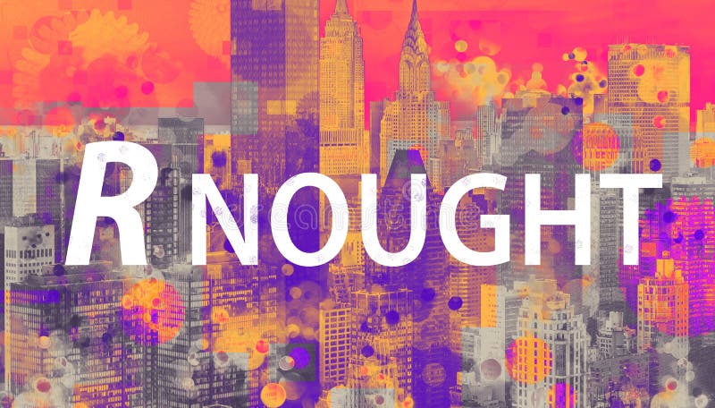 R Nought Theme with Viral Objects Stock Illustration - Illustration of ...