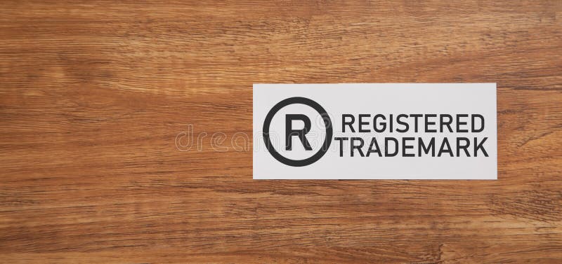 R-Registered Trademark. Intellectual Property Patent Stock Image ...