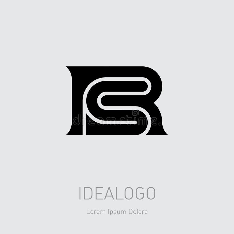 R and S Initial Logo. RS Initial Monogram Logotype. SR - Design Element ...