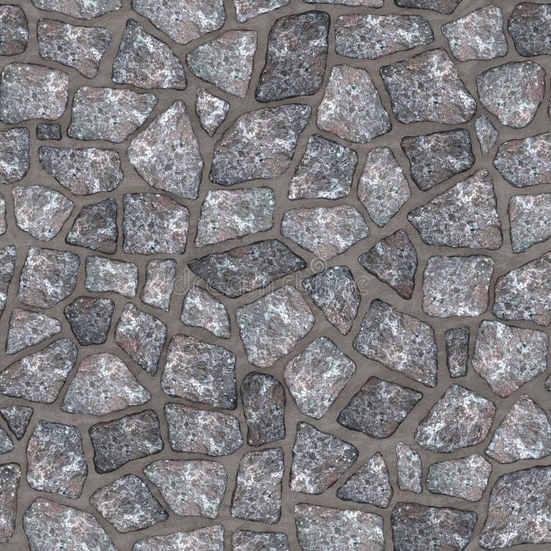 R006 Seamless Texture - Stone Wall Stock Illustration - Illustration of ...