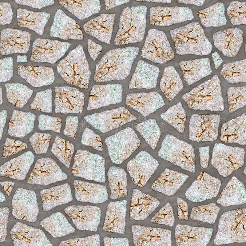 R065 Seamless Texture - Stone Wall Stock Illustration - Illustration of ...