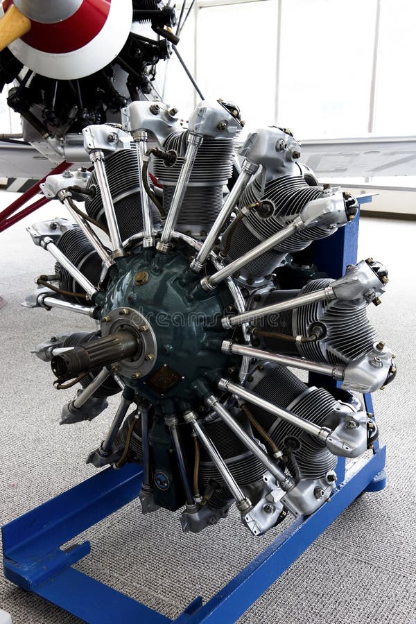 R985 Wasp Junior stock image. Image of engine, aircraft - 24643297