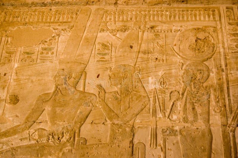 Ra de Amun, Isis e Ptah foto de stock. Imagem de antigo - 18091726