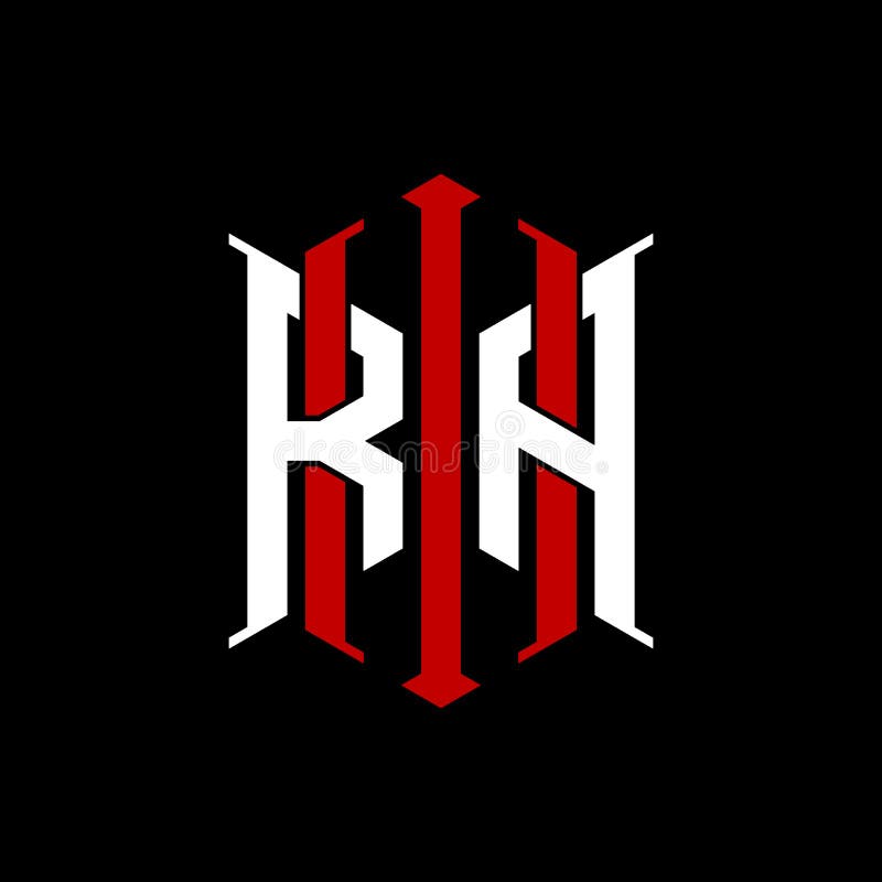 RA Initial Geometric Monogram Logo Elegant Stock Vector - Illustration ...