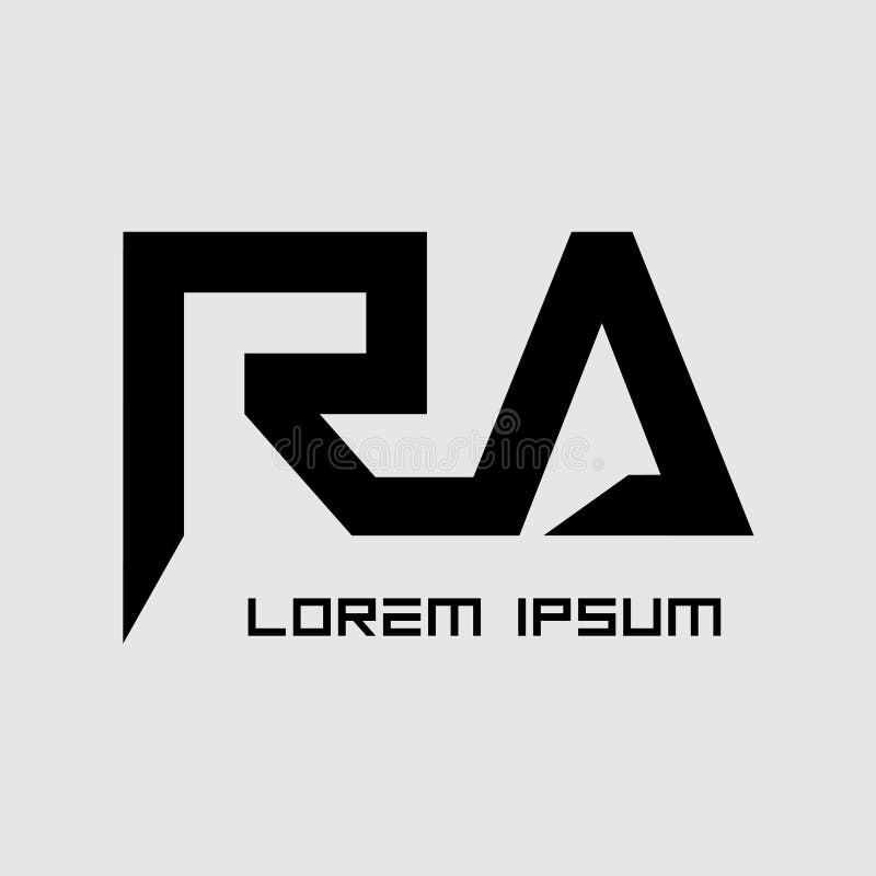 Ra Letter Logo Stock Illustrations – 1,799 Ra Letter Logo Stock ...