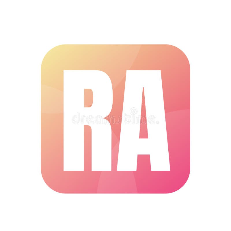 Ra Letter Logo Stock Illustrations – 1,781 Ra Letter Logo Stock ...