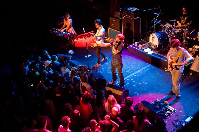 Ra Ra Riot in Concert at Music Hall of Williamsburg Editorial Stock ...