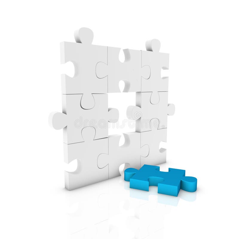 Raadsel stock illustratie. Illustration of begrip, grafisch - 14483637