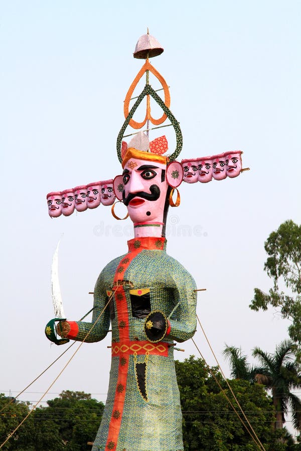 Raavan statue stock image. Image of evil, standing, ravan - 21550349