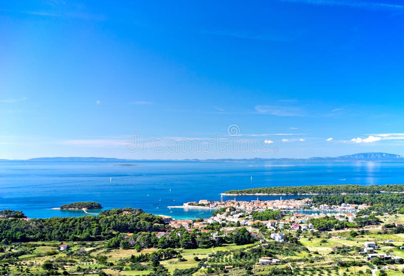 Rab Island stock image. Image of adriatic, adria, coast - 77157833