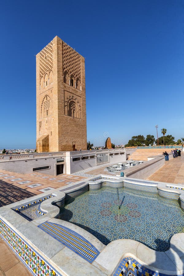 Rabat, Morocco - March 05, 2017: Hassan Tower in Rabat Editorial ...