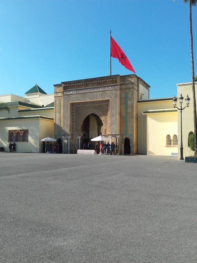Rabat Royal Palace Maroc image stock. Image du rois, palais - 79624085