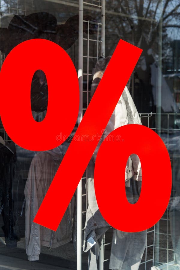 Rabatte als Prozentsatz stockfoto. Bild von angebot, tätigkeit - 40636570