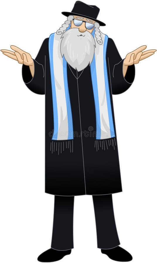 Jewish Rabbi Clipart