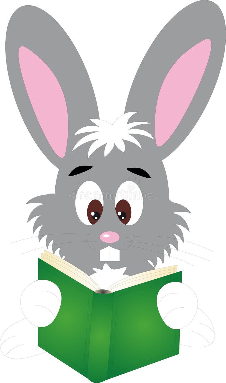 Rabbit Studying Stock Illustrations – 713 Rabbit Studying Stock ...