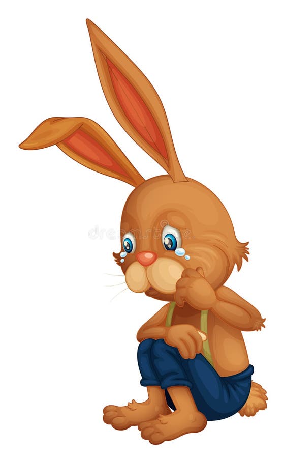 Scared Rabbit Stock Illustrations – 267 Scared Rabbit Stock ...