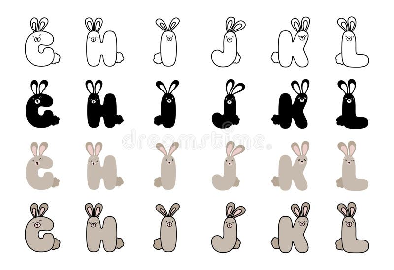 R, Rabbit, Alphabet Tracing Worksheet for Preschool and Kindergarten To ...