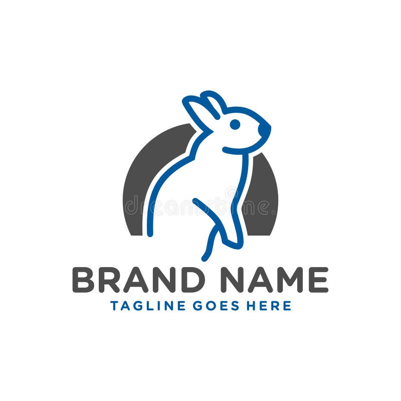 Running Rabbit Outline Stock Illustrations – 854 Running Rabbit Outline ...