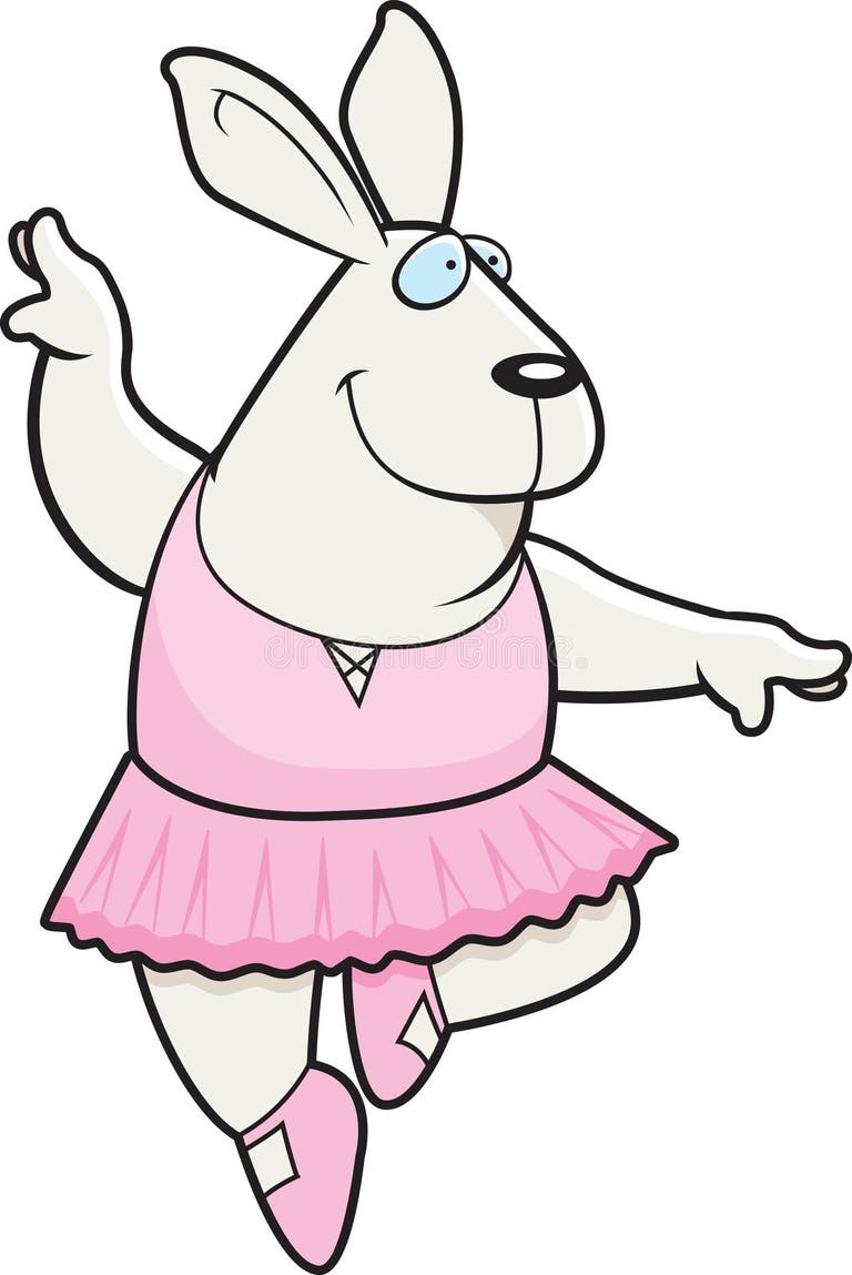 Ballerina Rabbit Stock Illustrations – 434 Ballerina Rabbit Stock ...