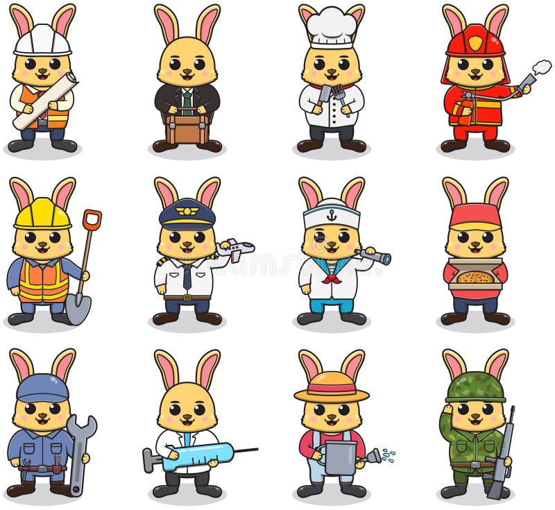 Firefighter Rabbit Stock Illustrations – 35 Firefighter Rabbit Stock ...