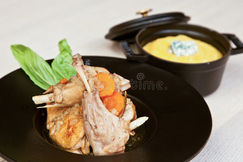 Rabbit and chicken ragout stock photo. Image of gourmet - 41022792