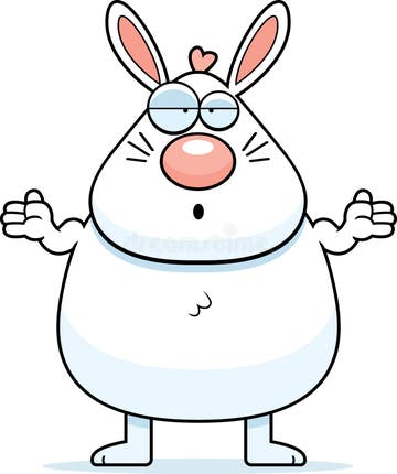 Fat Bunny Cartoon Stock Illustrations – 467 Fat Bunny Cartoon Stock ...