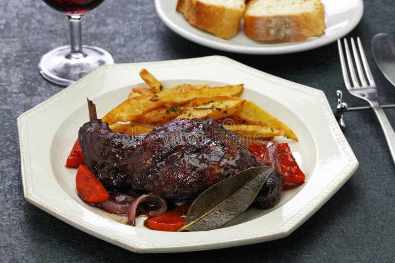 Rabbit Cooked on Opened Fire Stock Image - Image of fireplace, broil ...