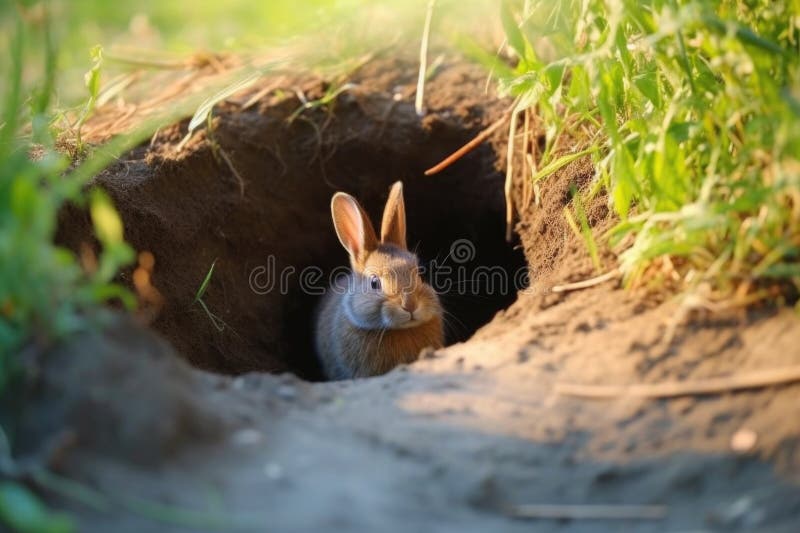 Rabbit Digging Stock Illustrations – 74 Rabbit Digging Stock ...