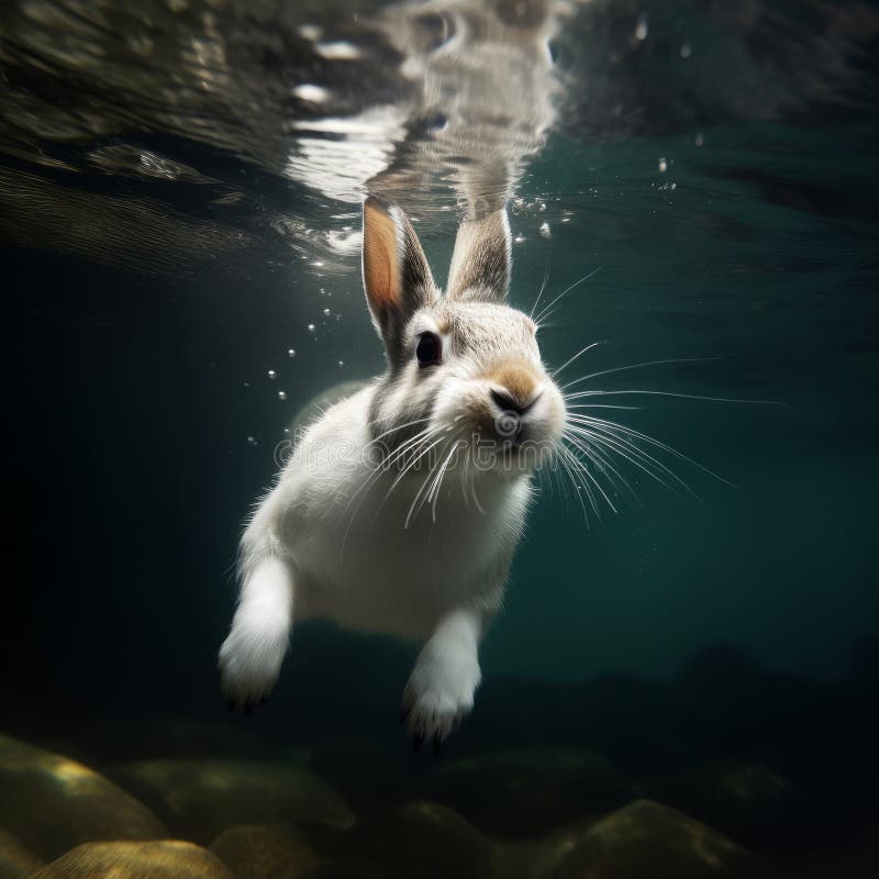 Rabbit Diving Stock Illustrations – 137 Rabbit Diving Stock ...