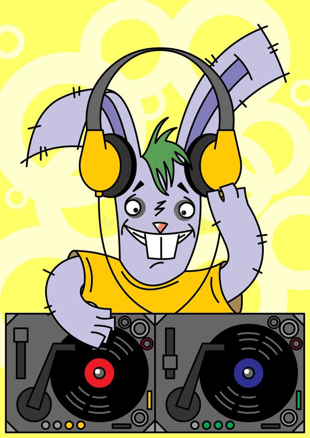Dj Bunny Stock Illustrations – 59 Dj Bunny Stock Illustrations, Vectors ...