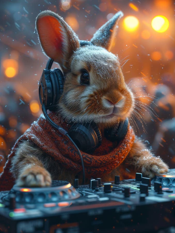 Dj Rabbit Night Stock Photos - Free & Royalty-Free Stock Photos from ...