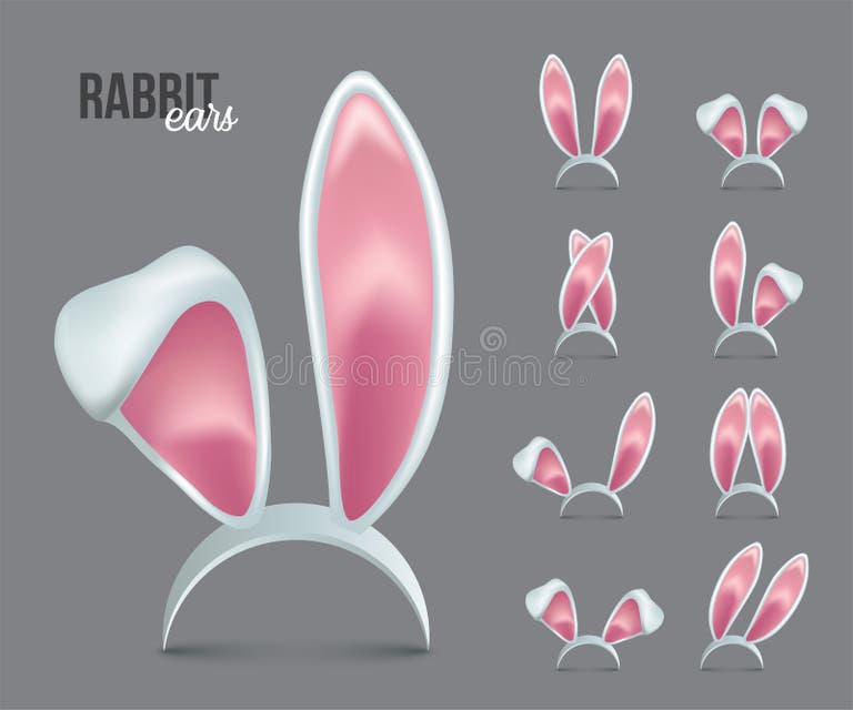 Rabbit Ears Stock Illustrations – 92,985 Rabbit Ears Stock ...