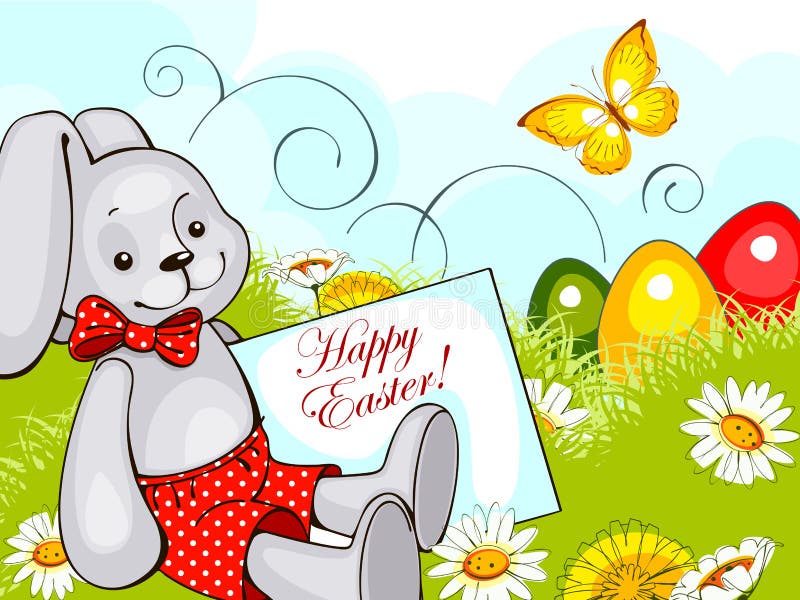 Happy Groundhog Day. Funny Groundhog Holding Wooden Sign Stock Vector ...