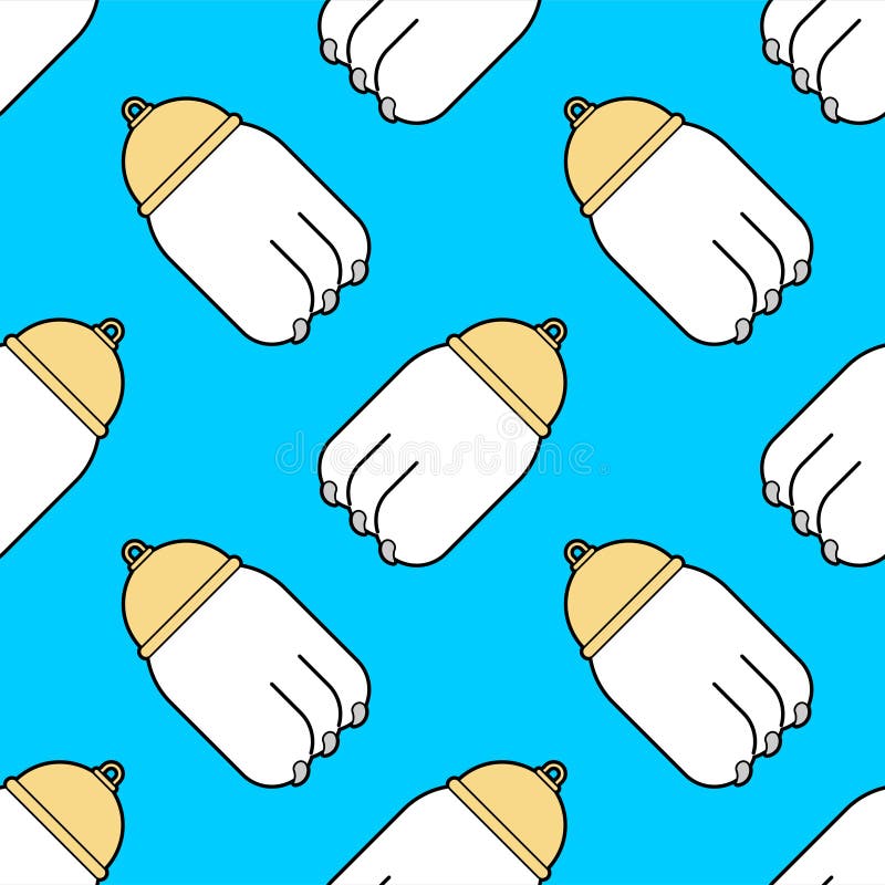 Rabbit Foot Talisman for Good Luck Isolated. Vector Illustration Stock ...