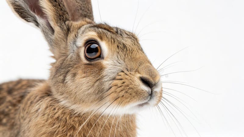 Rabbit, fully, photography stock illustration. Illustration of nose ...