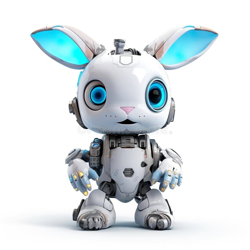 Robotic Rabbit Stock Illustrations – 402 Robotic Rabbit Stock ...