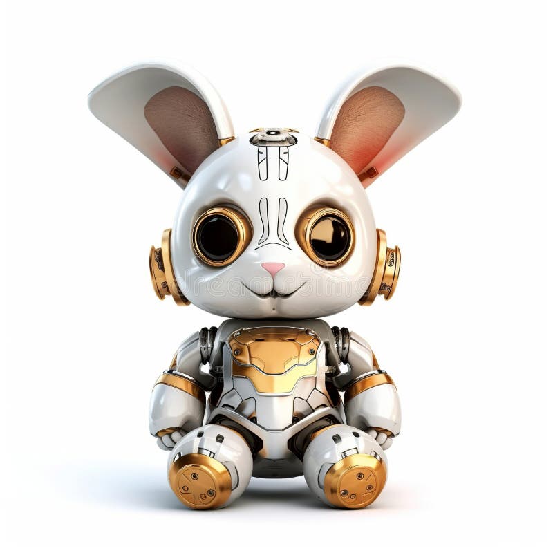 Robotic Rabbit Stock Illustrations – 402 Robotic Rabbit Stock ...