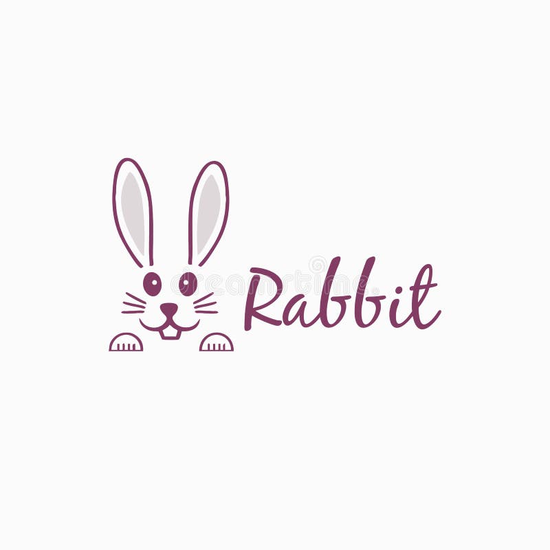 Rabbit Head Logo Stock Illustrations – 4,989 Rabbit Head Logo Stock ...
