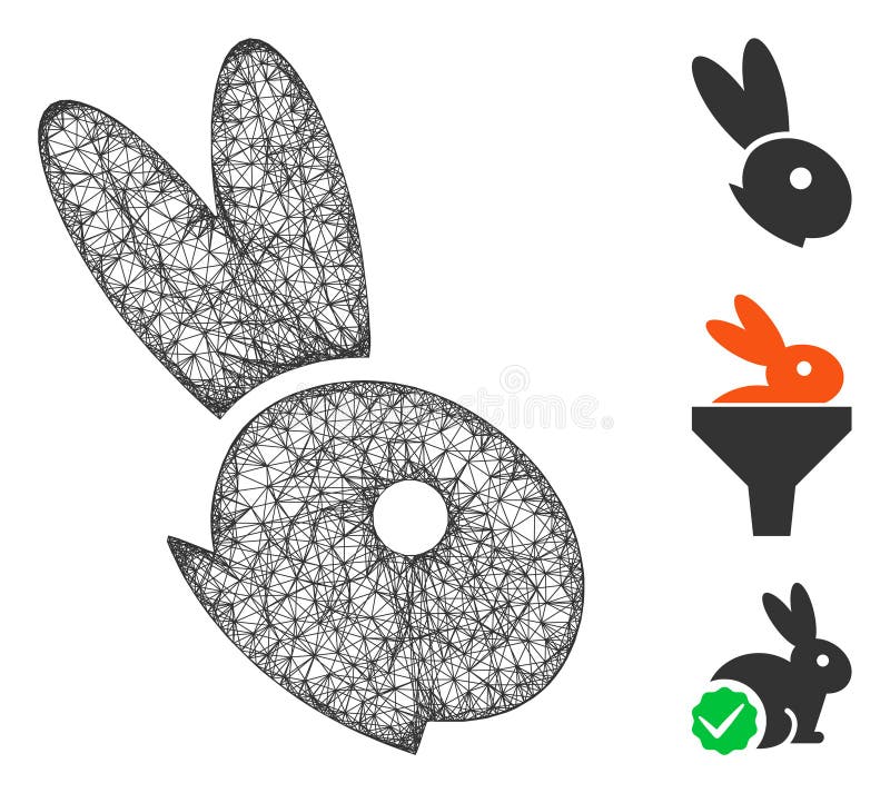 Polygon Rabbit Head Stock Illustrations – 181 Polygon Rabbit Head Stock ...
