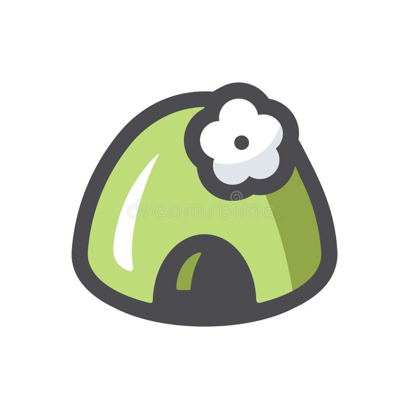 Rabbit Hole Home Vector Icon Cartoon Illustration Stock Vector ...